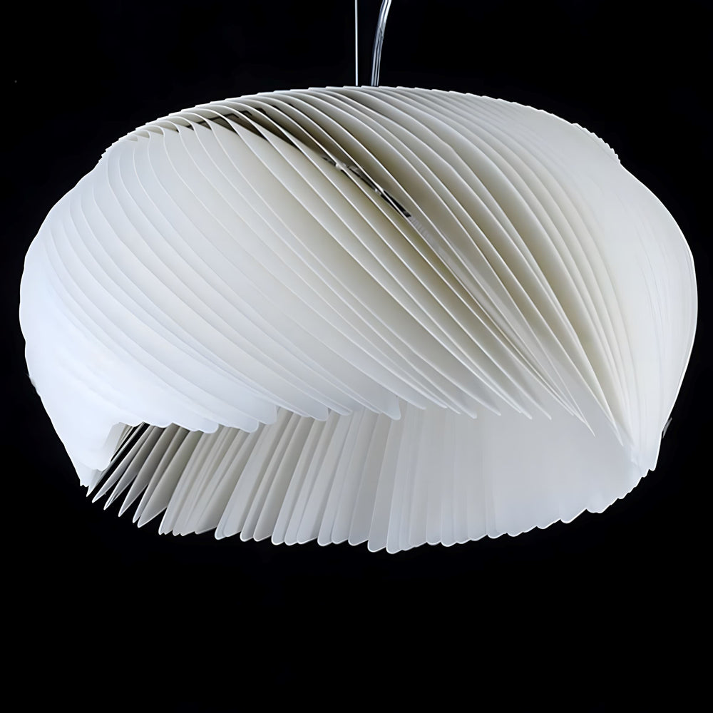 Ramolli Modern White Acrylic LED Chandelier | ZENDUCE