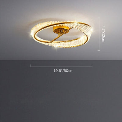 CHARIS (Ceiling) | Ceiling Dimmable Crystal Light | ZENDUCE